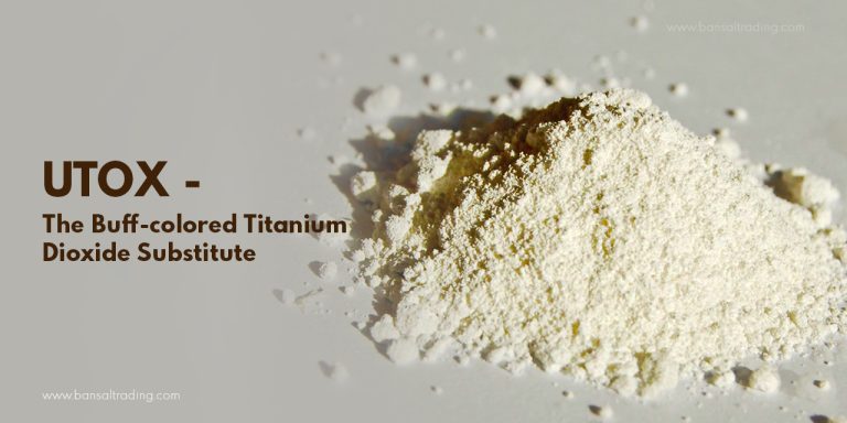 UTOX: The Buff-colored Titanium Dioxide Substitute | BTC