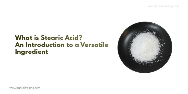 What is stearic acid? Benefits and Uses