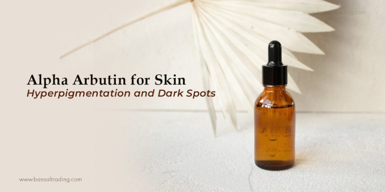 Alpha Arbutin for Skin Hyperpigmentation and Dark Spots