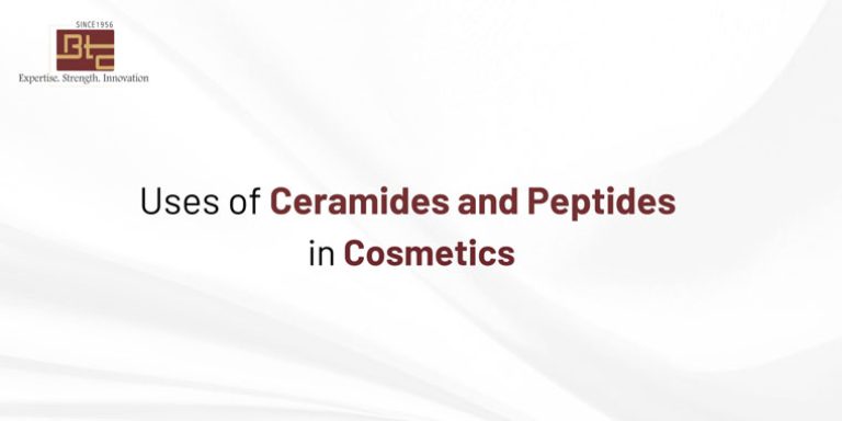 Uses of Ceramides and Peptides in Cosmetics